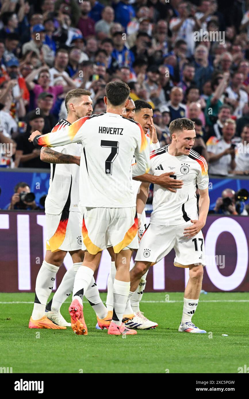 Munich, Germany. 14th June, 2024. Soccer, UEFA Euro 2024, European ...