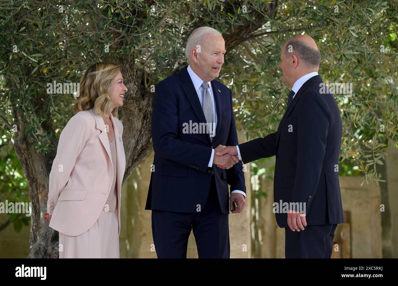 Savelletri di Fasano, Italy. 13th June, 2024. U.S President Joe Biden ...