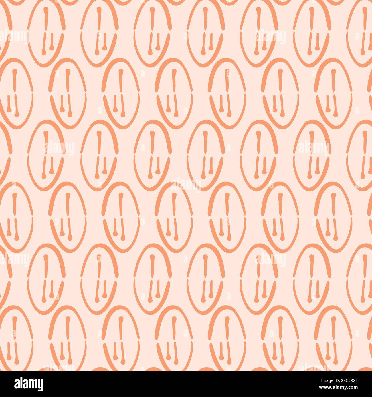 Peach fuzz botanical texture vector background with color of the year ...