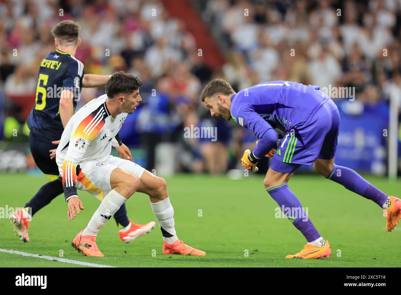 Munich Football Arena, Munich, Germany. 14th June, 2024. Euro 2024 ...