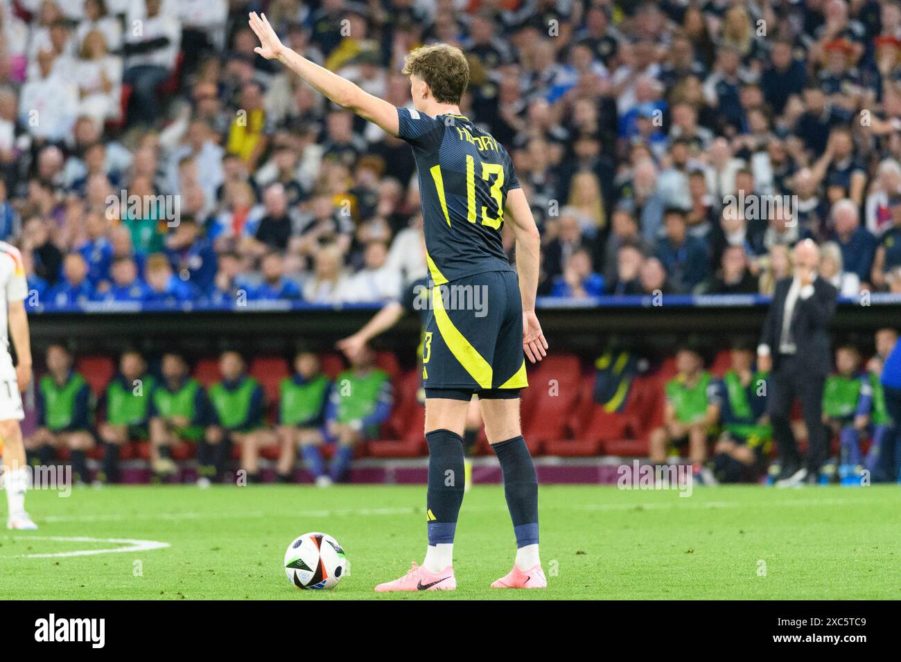 Jack Hendry (13 Scotland) during the UEFA EURO 2024 Group A football ...