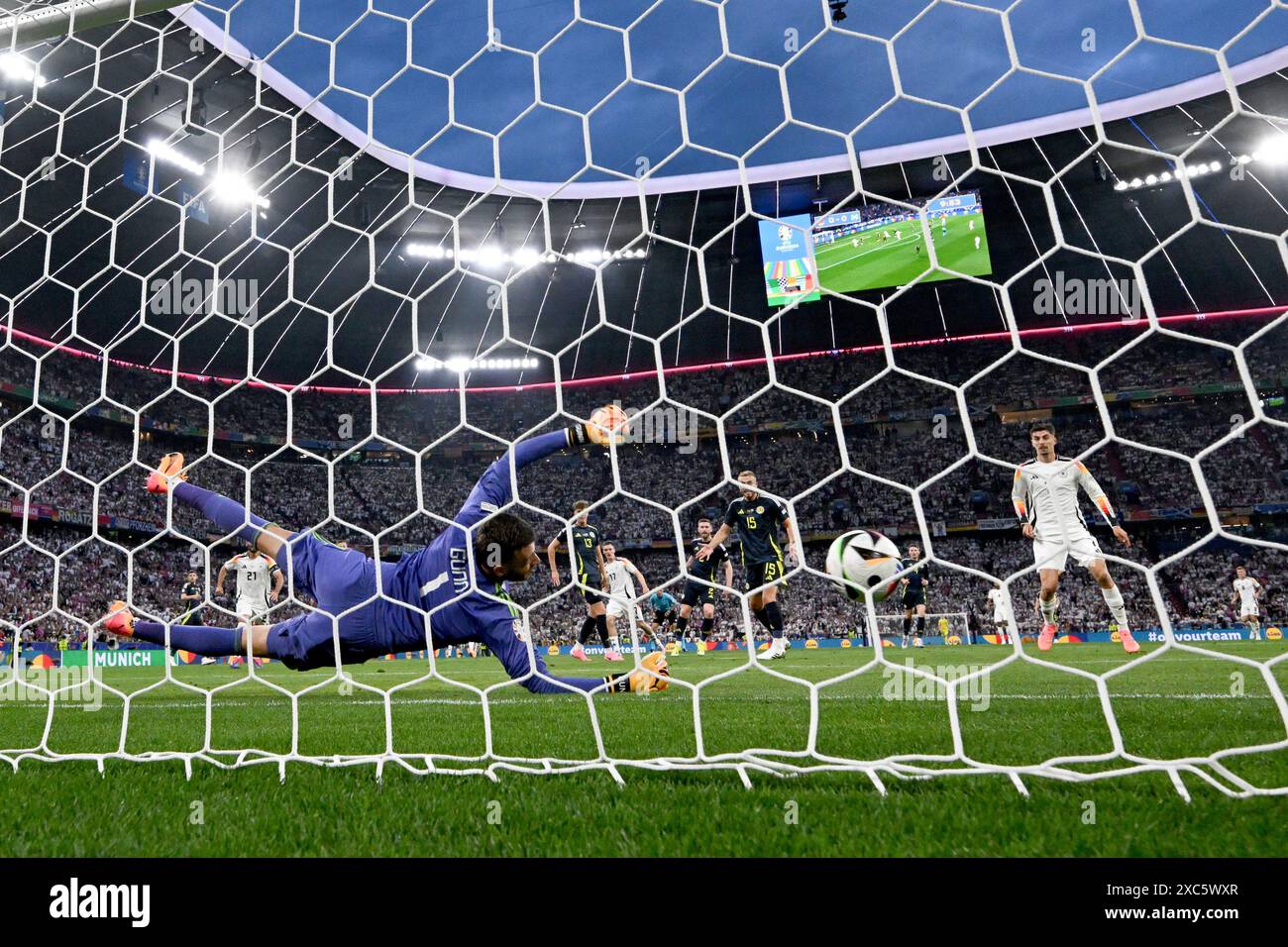 Munich, Germany. 14th June, 2024. Soccer, UEFA Euro 2024, European ...