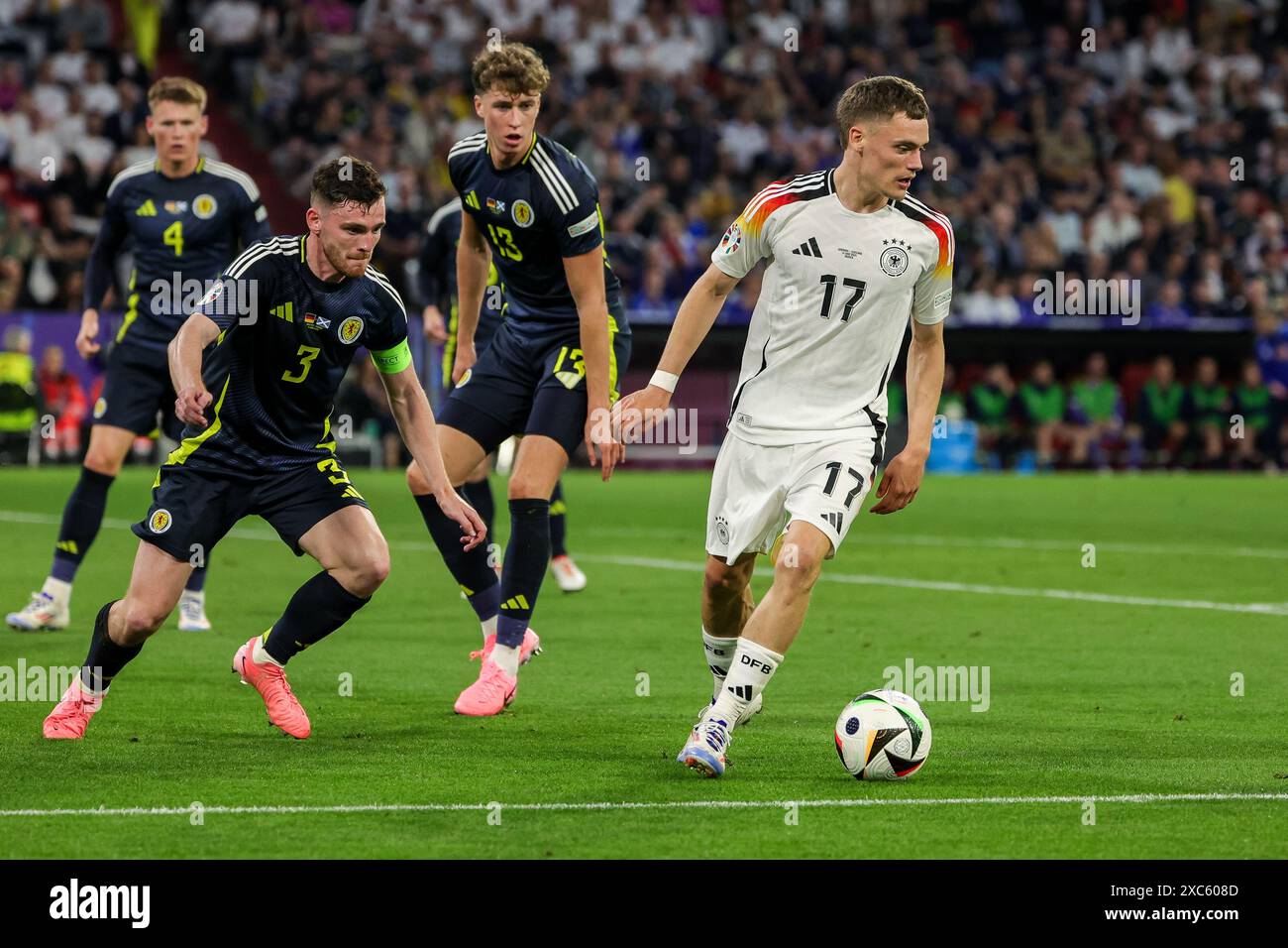 Munich, Germany. 14th June, 2024. Soccer, UEFA Euro 2024, European ...