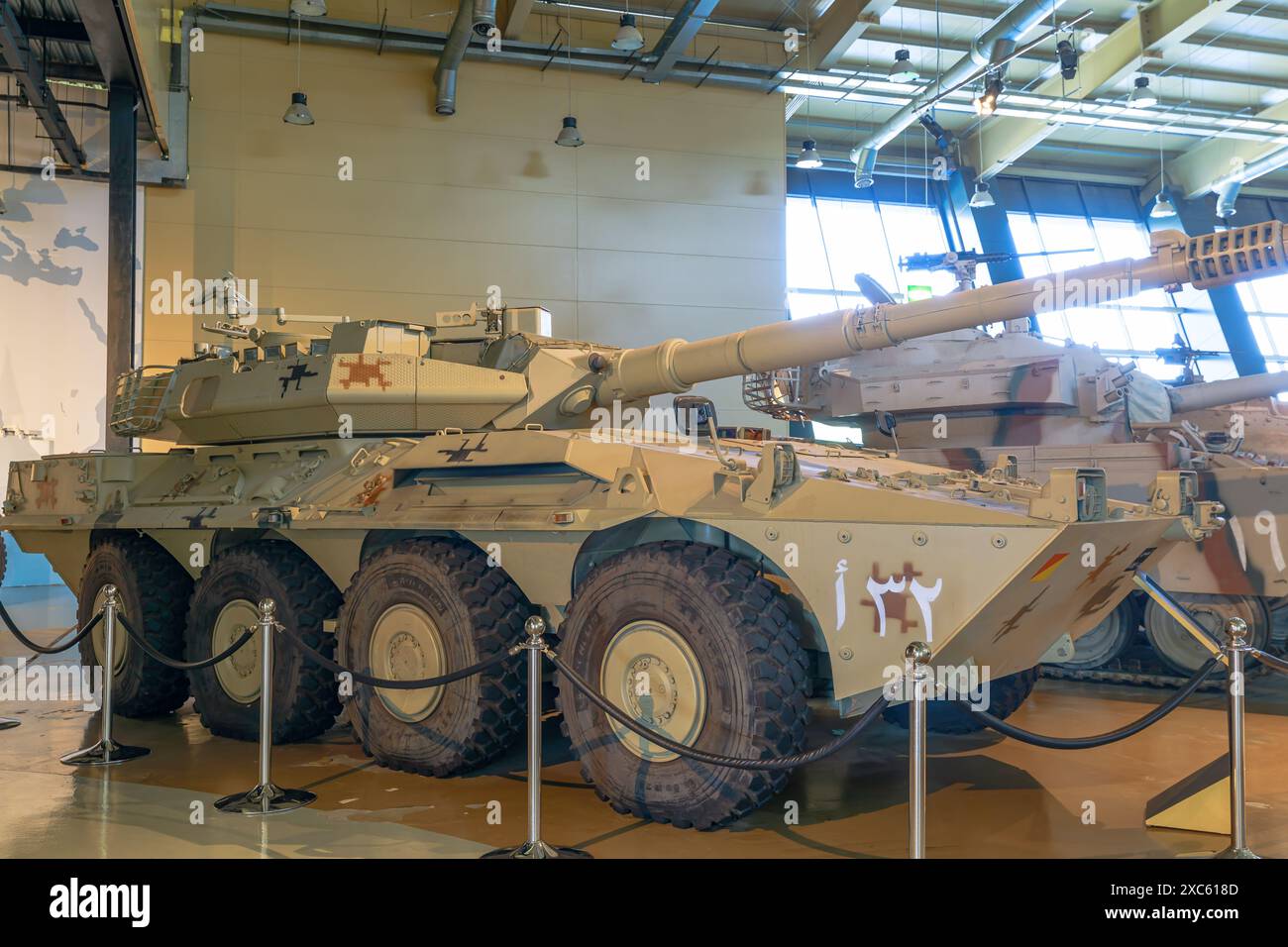 Royal Tank Museum, Amman, Jordan - May 4, 2024: B1 Centauro Italian ...