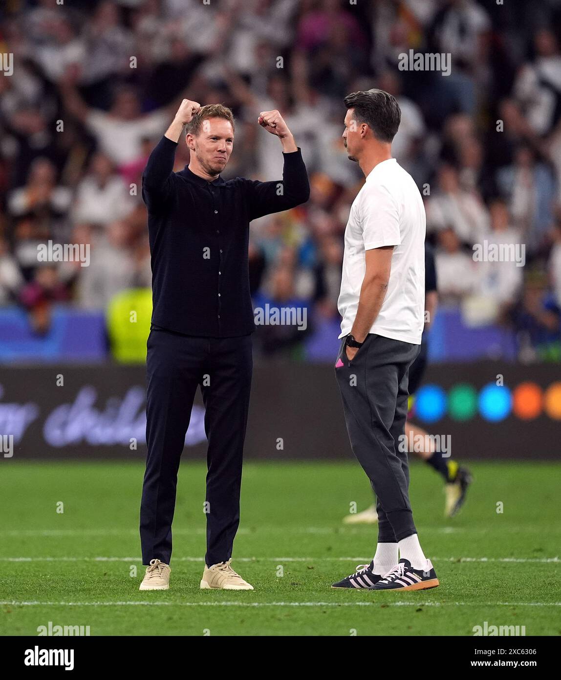 Germany manager Julian Nagelsmann after the UEFA Euro 2024 Group A ...