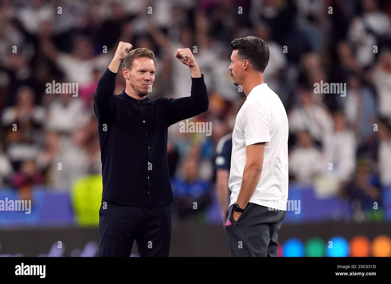 Germany manager Julian Nagelsmann after the UEFA Euro 2024 Group A ...