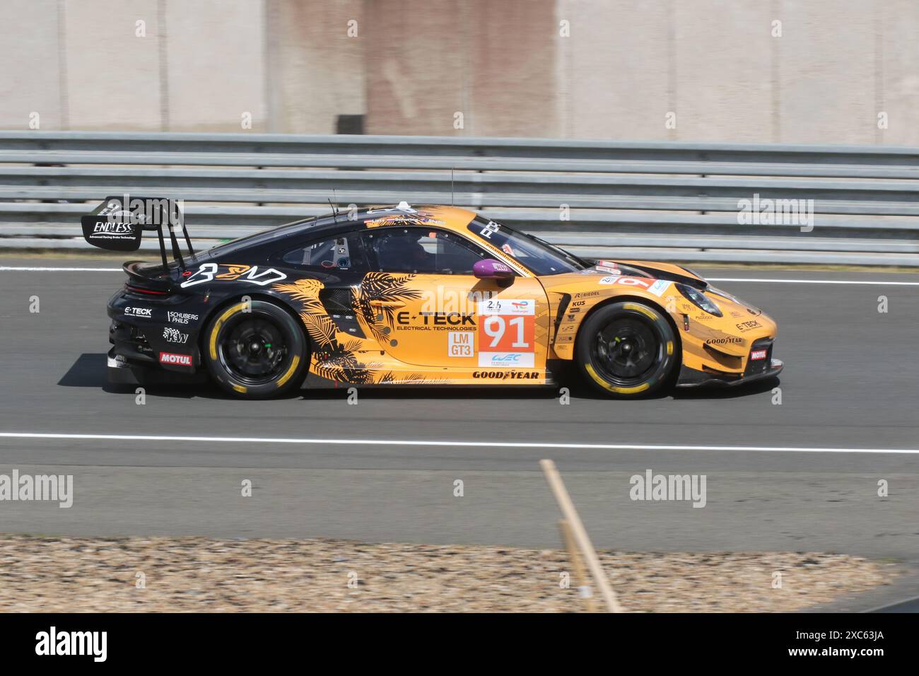 Le Mans June 2024 EMA Manthey race winner car 91 Richard Lietz Yasser ...