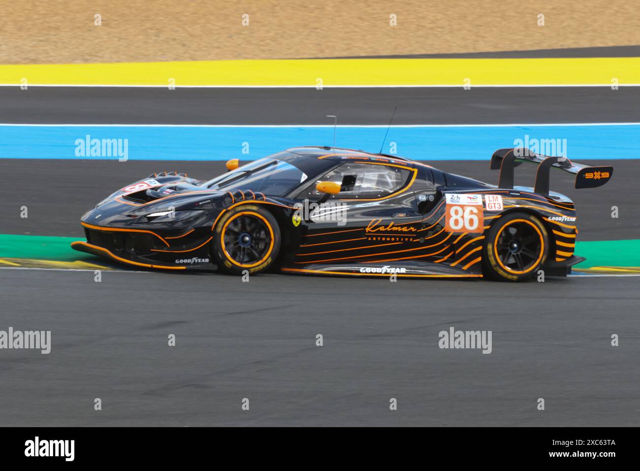 Le Mans June 2024 GR Racing Ferrari 296 GT3 Mike Wainwright Daniel ...