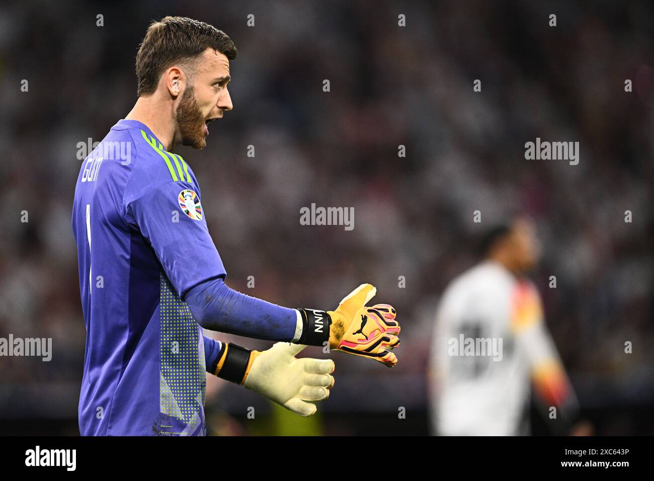 Munich, Germany. 14th June, 2024. Soccer: UEFA Euro 2024, European ...