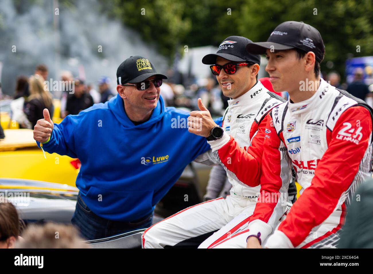 DERANI Luis Felipe (bra), Whelen Cadillac Racing, Cadillac V-Series.R #311, Hypercar, portrait ...