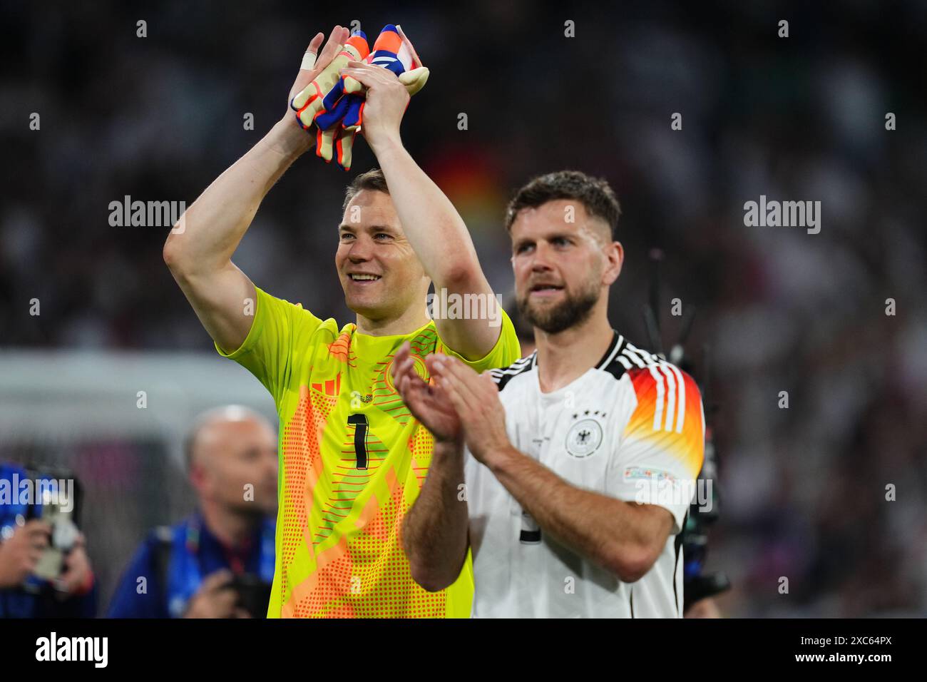 Munich, Germany. 14th June, 2024. Manuel Neuer of Germany during the ...