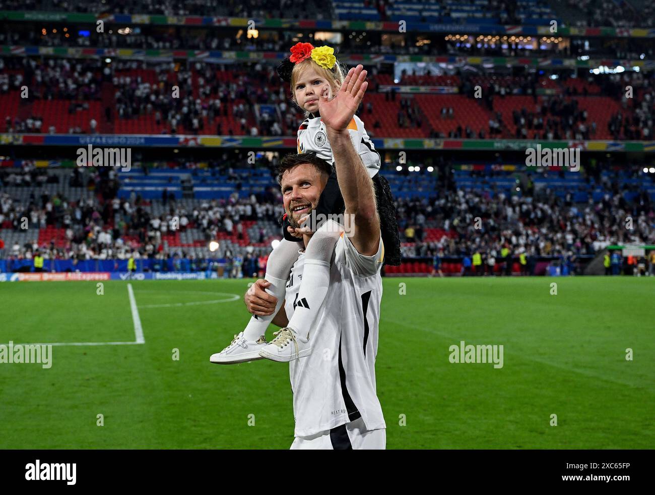 14.06.2024, xpsx, UEFA Euro 2024 Vorrunde, Deutschland - Schottland v.l. Niclas Füllkrug ...