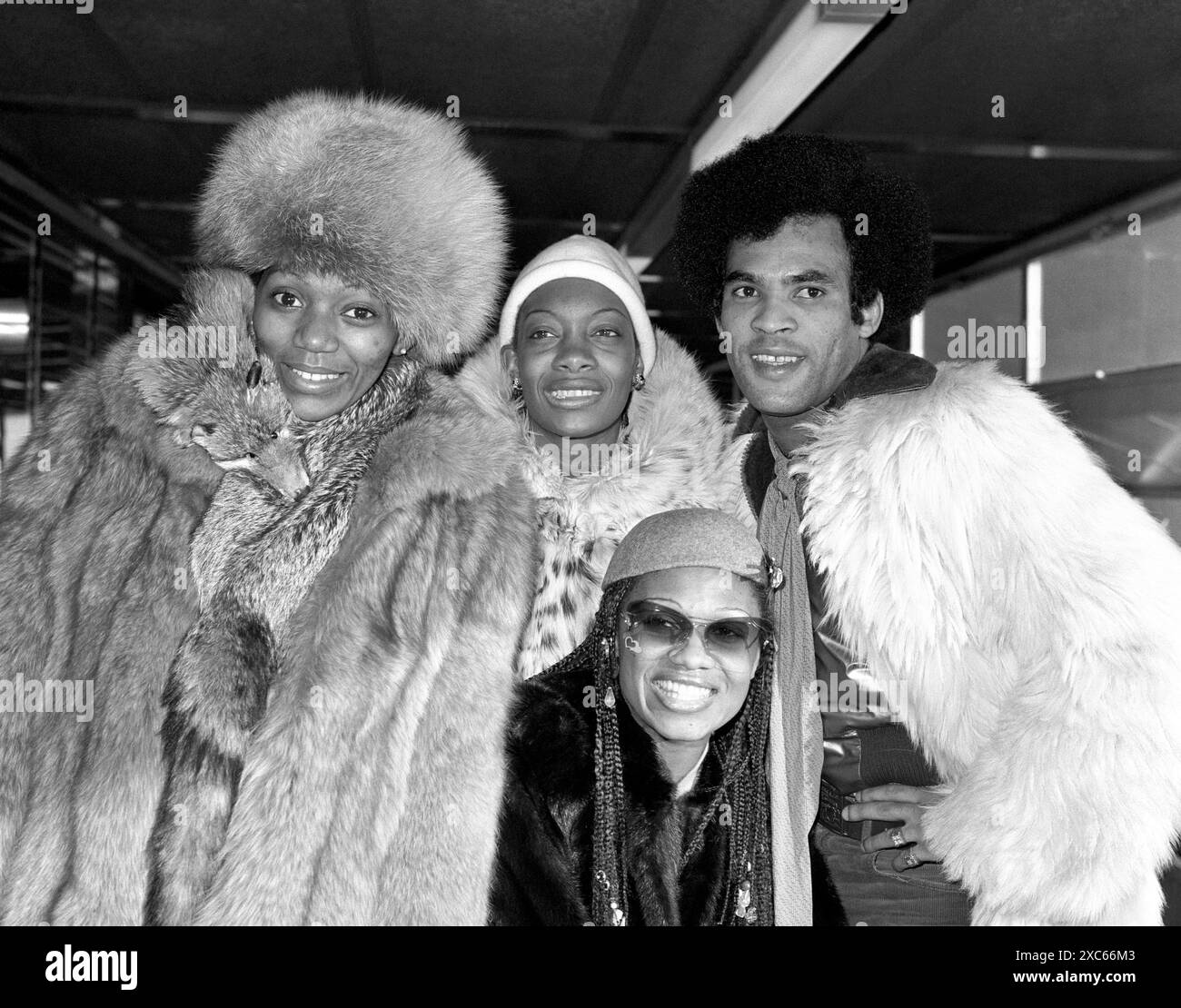 File photo dated 14/12/78 of pop group Boney M, (left to right) Liz ...