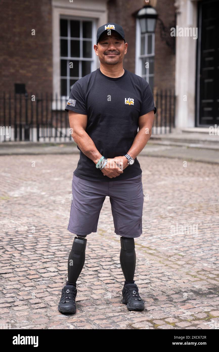 Hari Budha Magar during the King's Birthday Honours press conference ...