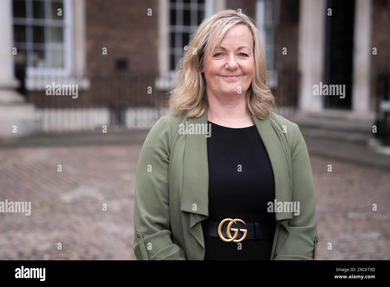 Anne Margaret Gregg during the King's Birthday Honours press conference ...