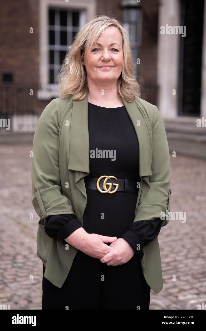 Anne Margaret Gregg during the King's Birthday Honours press conference ...