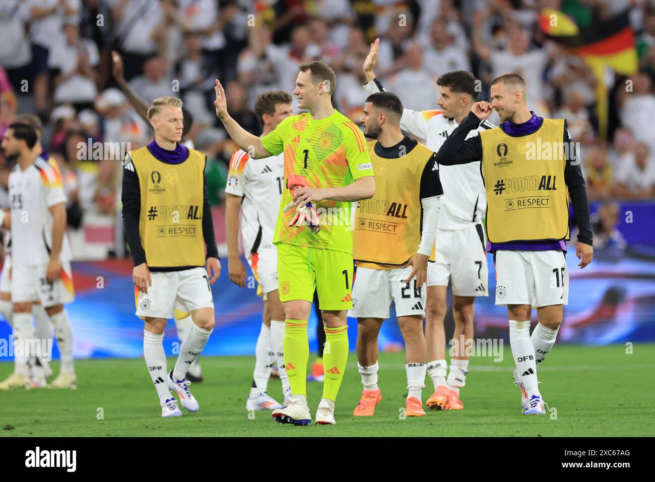 Munich Football Arena, Munich, Germany. 14th June, 2024. Euro 2024 ...