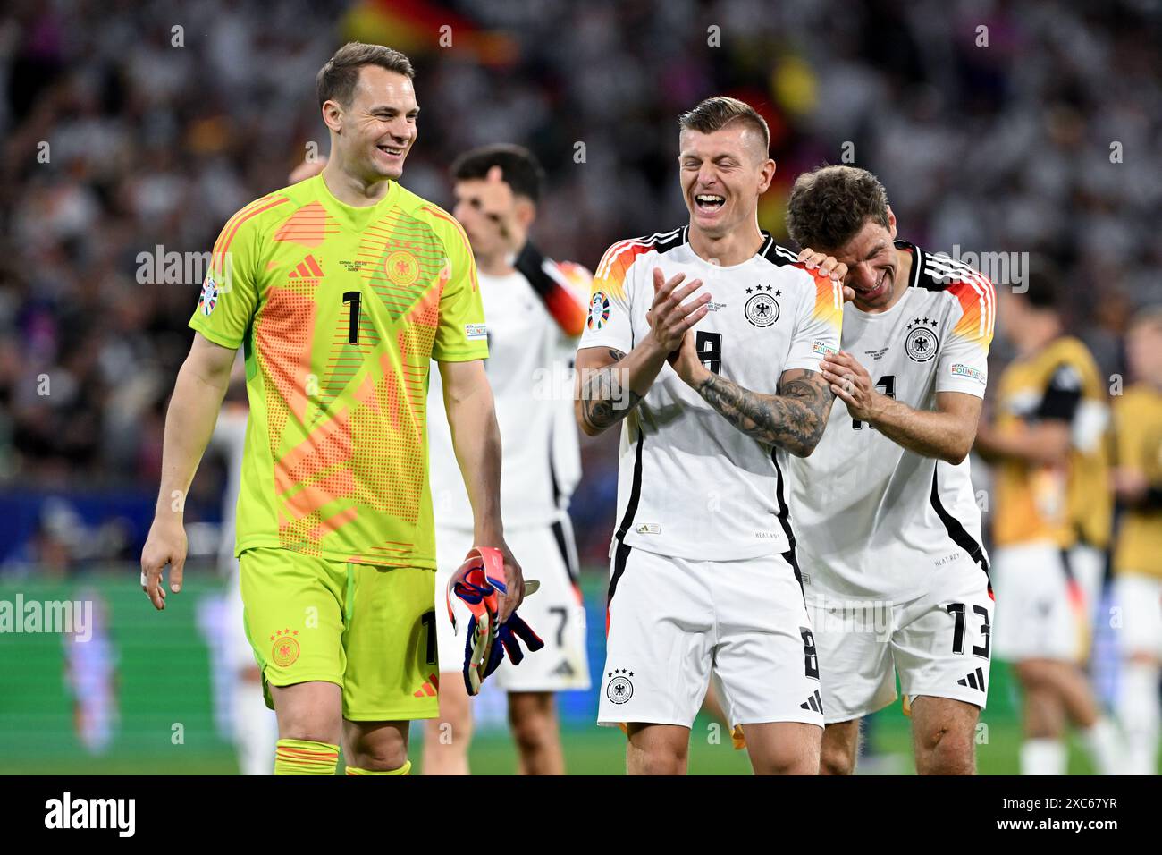 Munich, Germany. 14th June, 2024. Soccer, UEFA Euro 2024, European ...