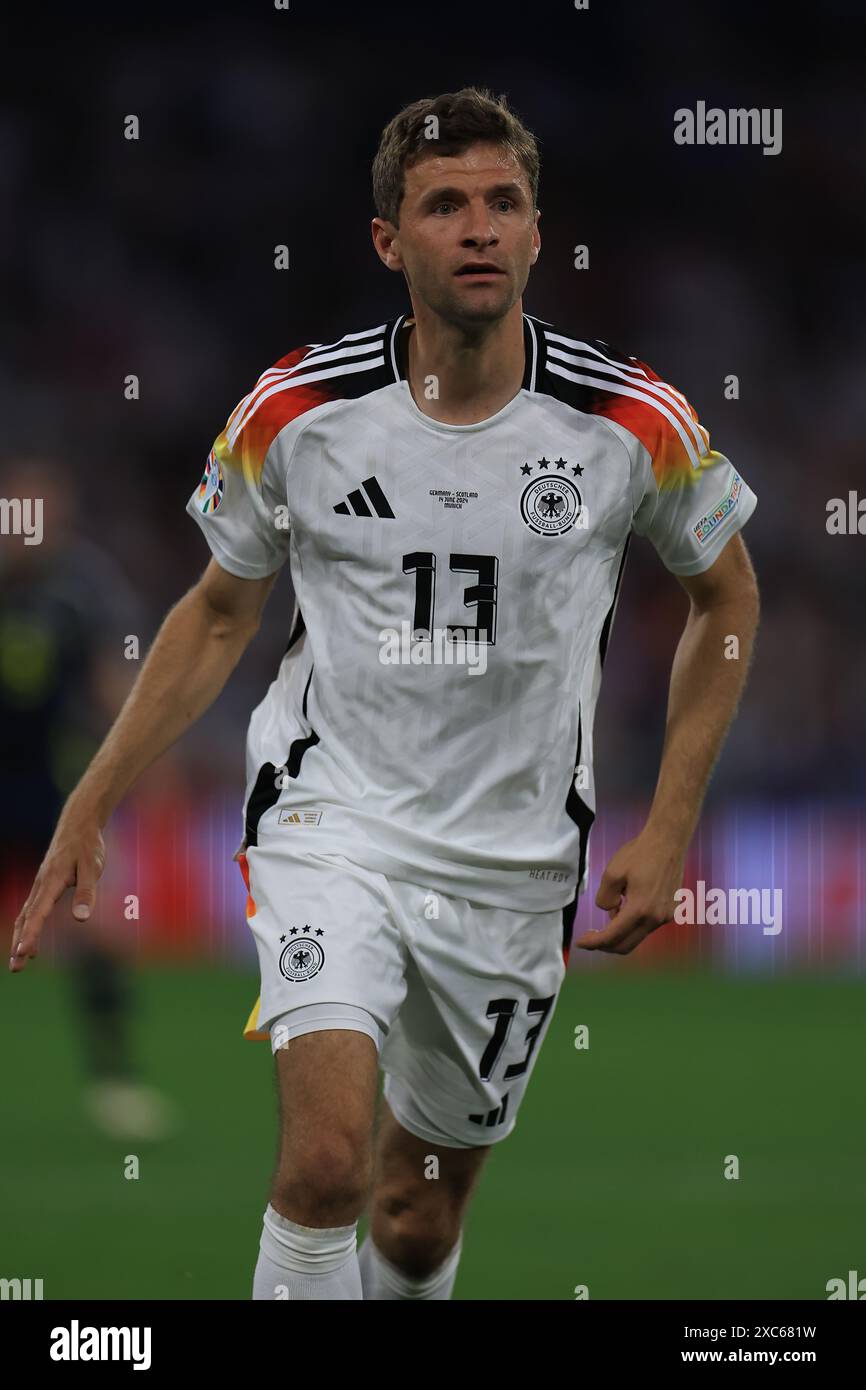 Thomas Muller (Germany) during the UEFA European Championship Group A ...