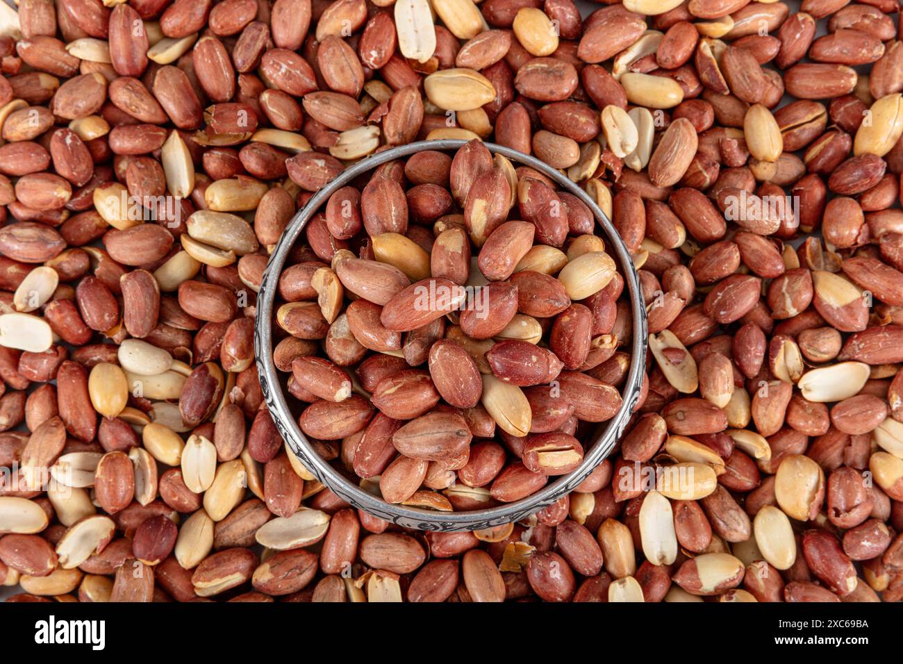 Peanut snack groundnut background pattern. Eating peanuts snack food ...
