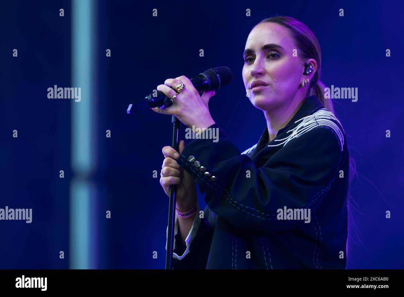 Oslo, Norway 14 June 2024 Ingrid Helene Havik of Highasakite performs ...