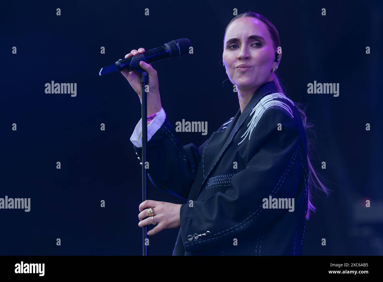 Oslo, Norway 14 June 2024 Ingrid Helene Havik of Highasakite performs ...