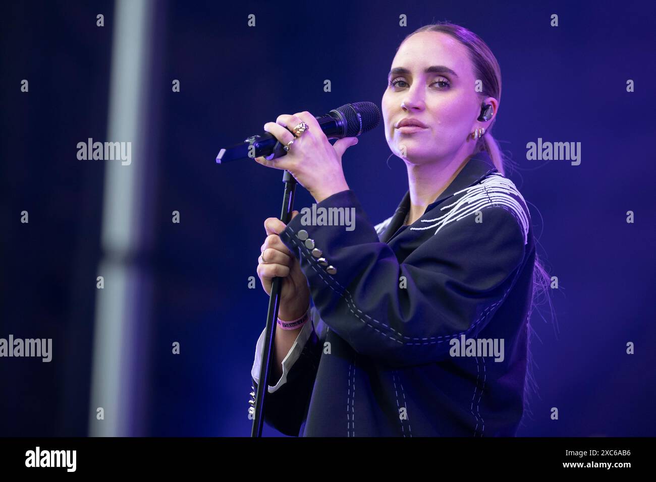 Oslo, Norway 14 June 2024 Ingrid Helene Havik of Highasakite performs ...