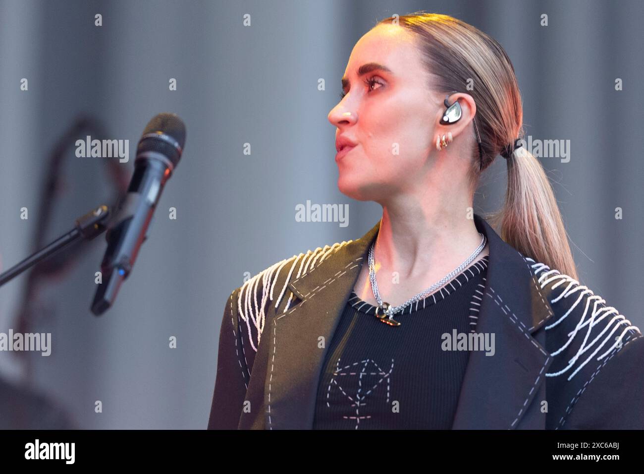 Oslo, Norway 14 June 2024 Ingrid Helene Havik of Highasakite performs ...