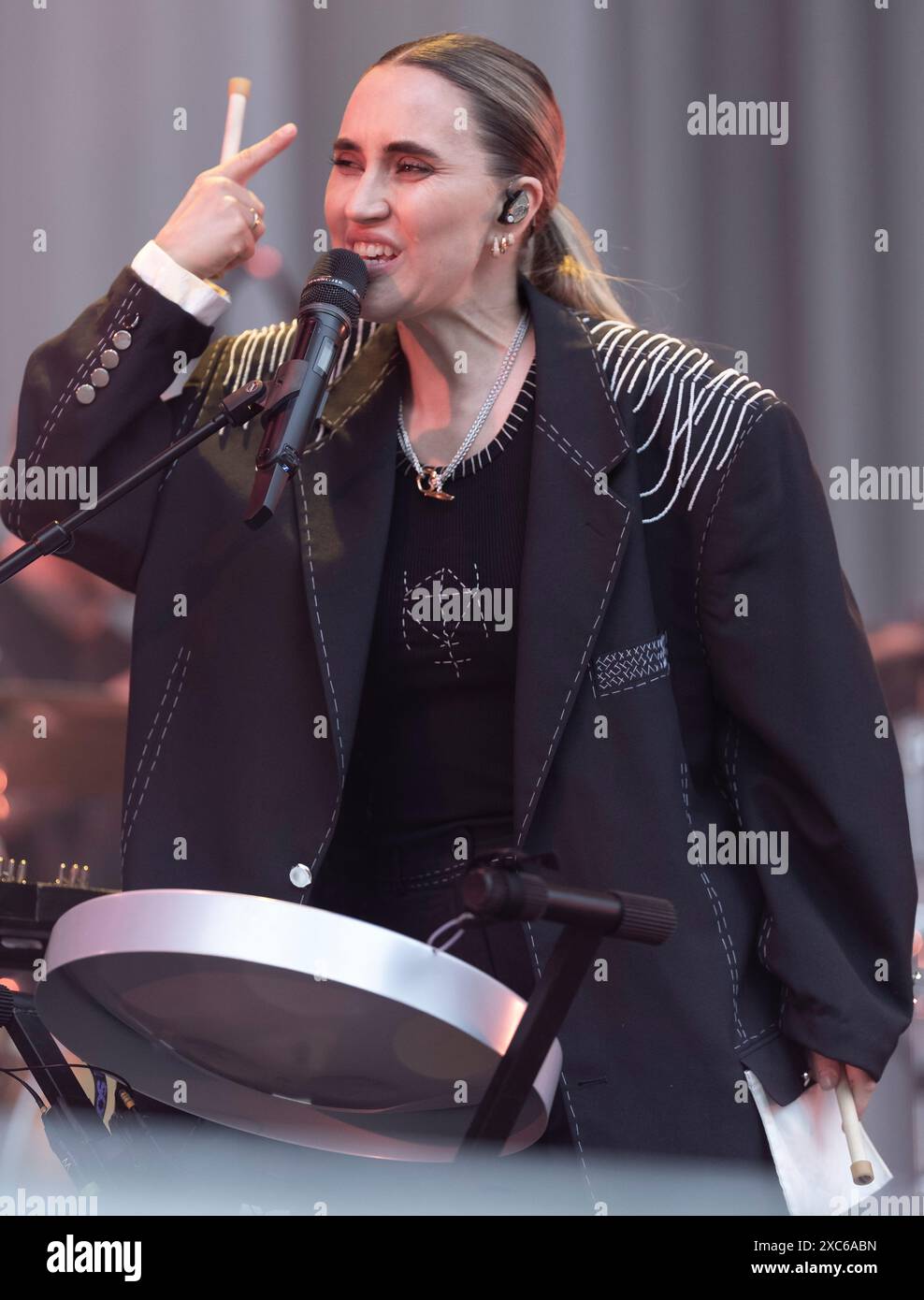 Oslo, Norway 14 June 2024 Ingrid Helene Havik of Highasakite performs ...