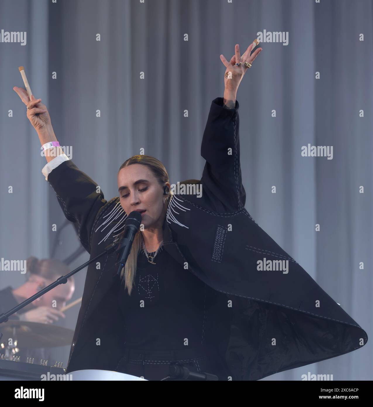 Oslo, Norway 14 June 2024 Ingrid Helene Havik of Highasakite performs ...