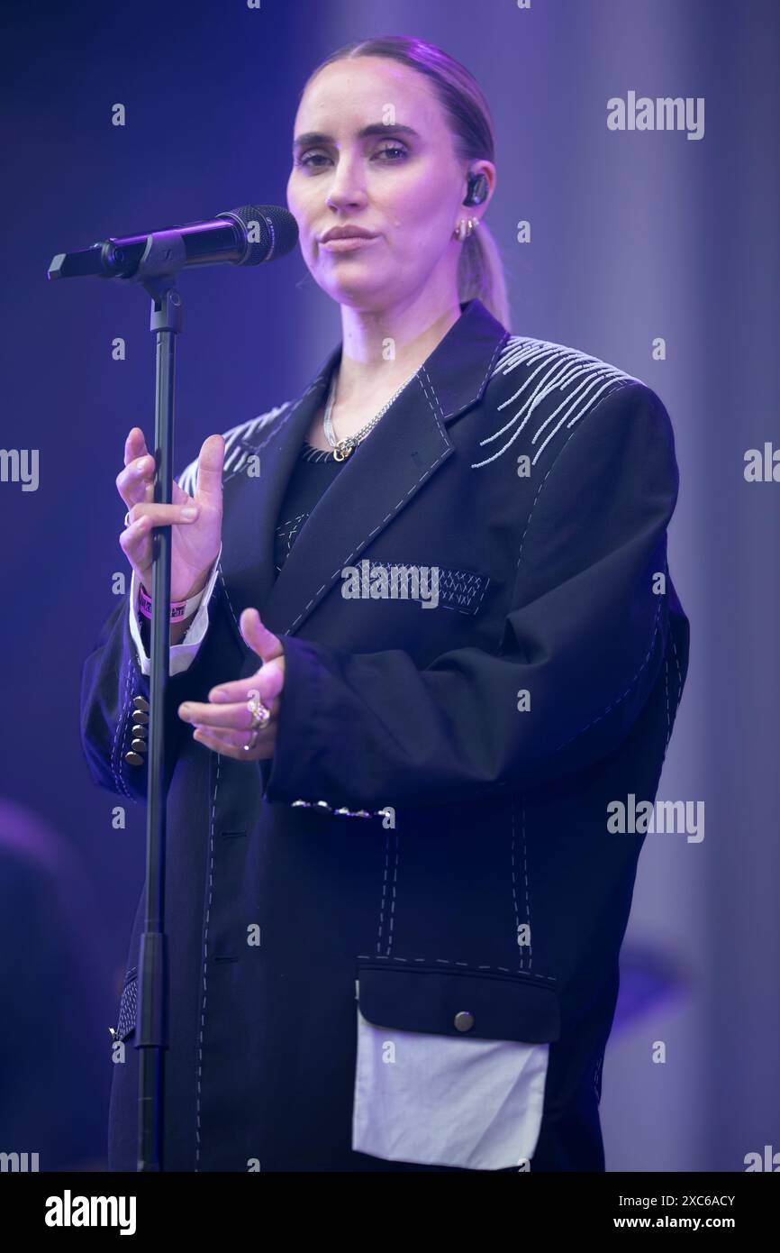 Oslo, Norway 14 June 2024 Ingrid Helene Havik of Highasakite performs ...