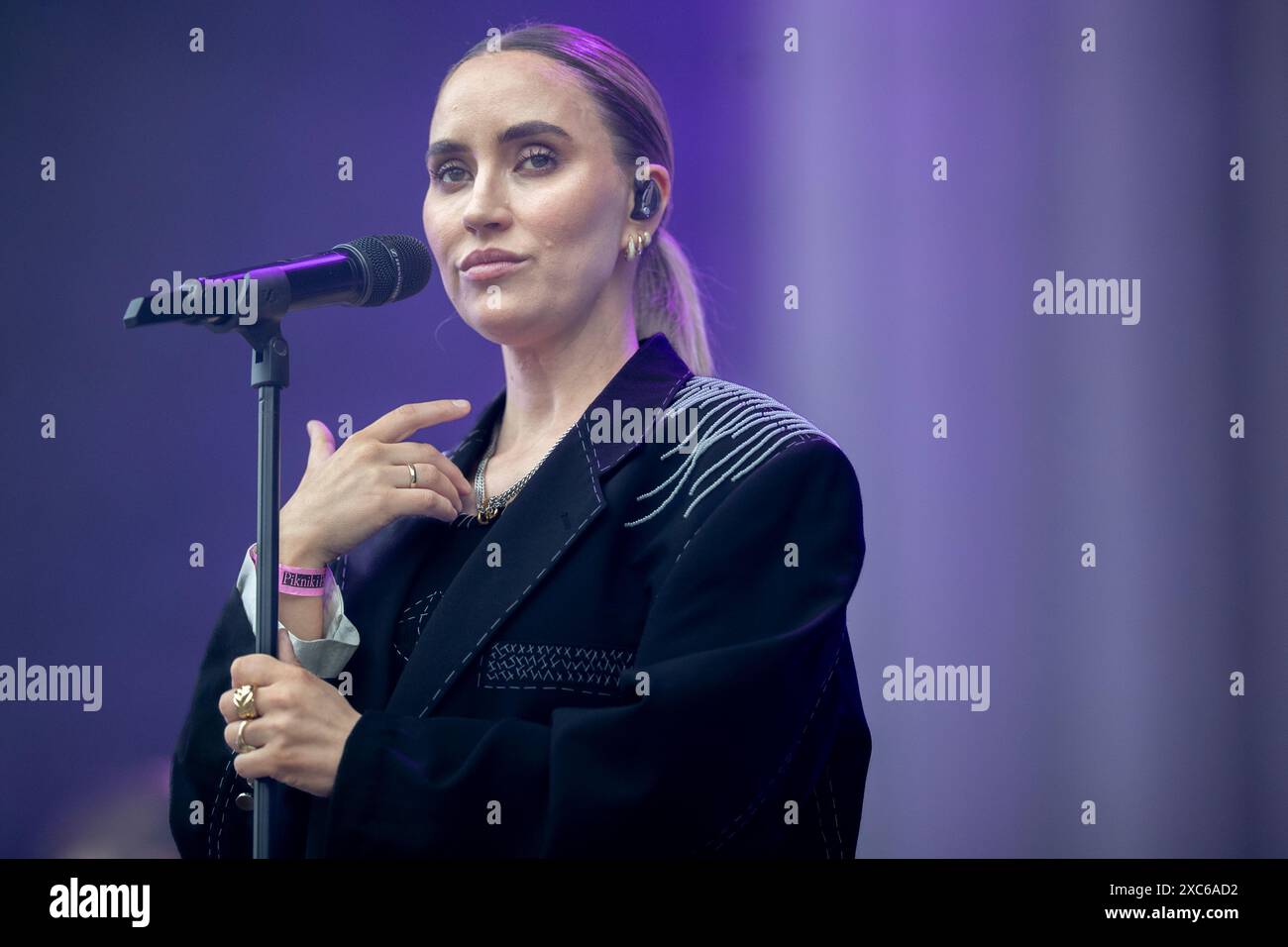 Oslo, Norway 14 June 2024 Ingrid Helene Havik of Highasakite performs ...