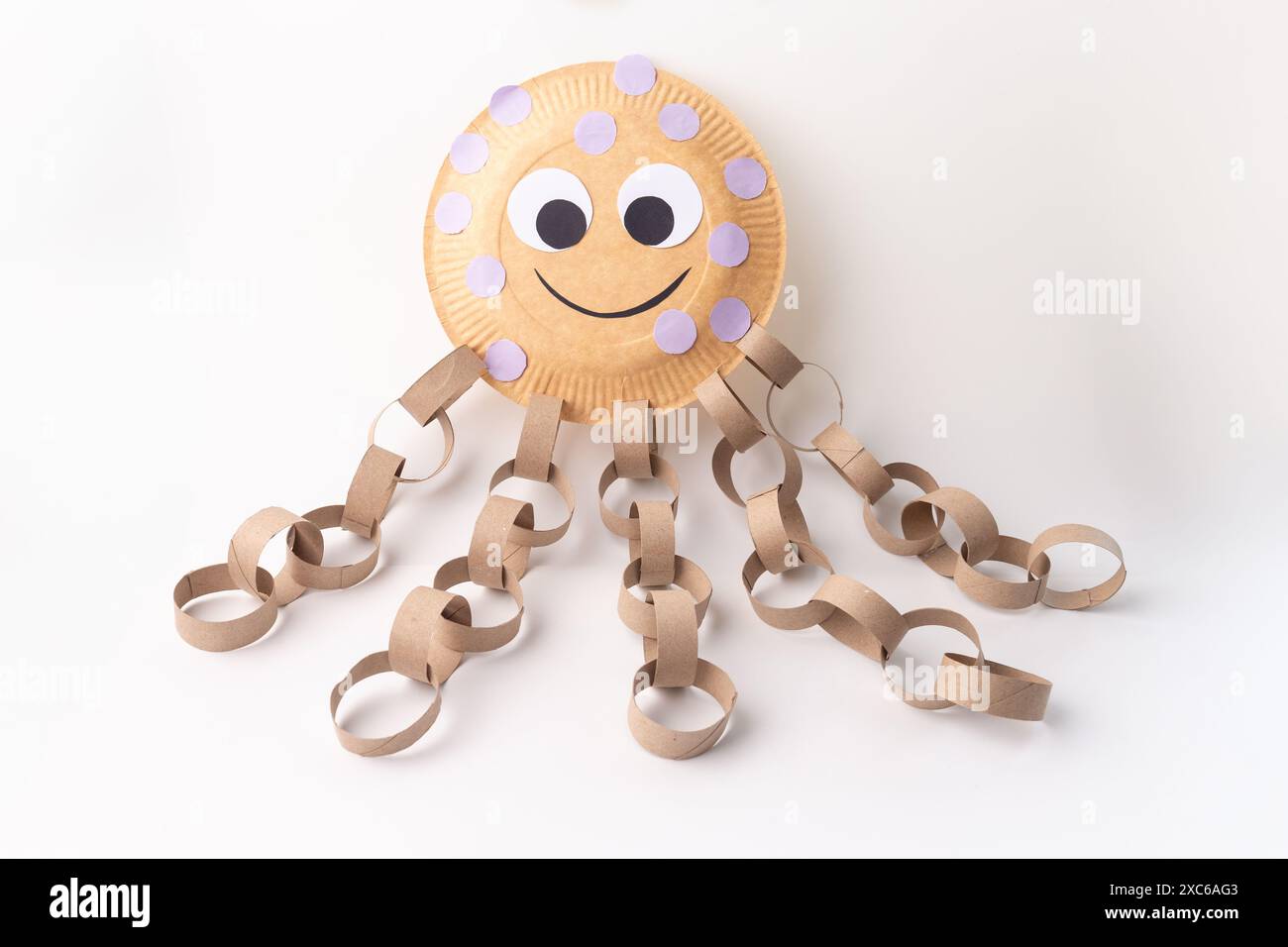 Fun craft project creating an octopus using simple materials ...