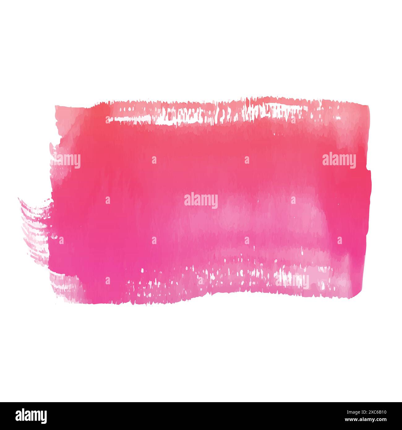 Hand draw pink brush stroke watercolor design Stock Vector Image & Art ...