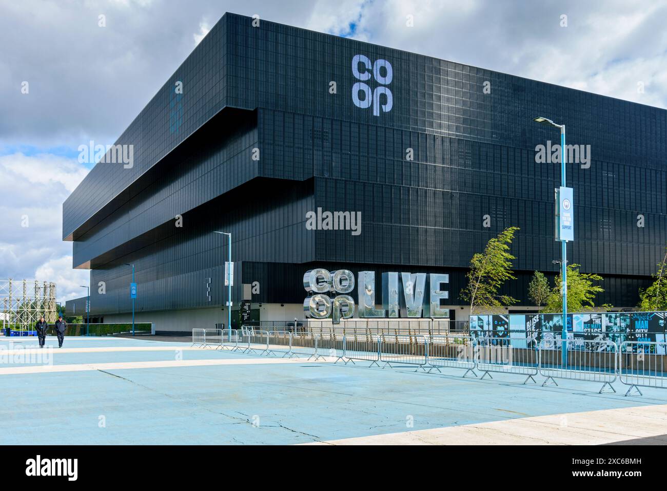 The Co-op Live Arena from Joe Mercer Way, Etihad Campus, Manchester ...