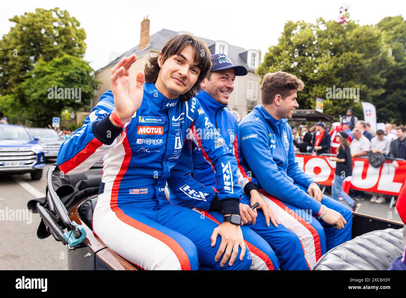 Le Mans, France. 14th June, 2024. WATTANA BENNETT Carl (tha), Isotta ...