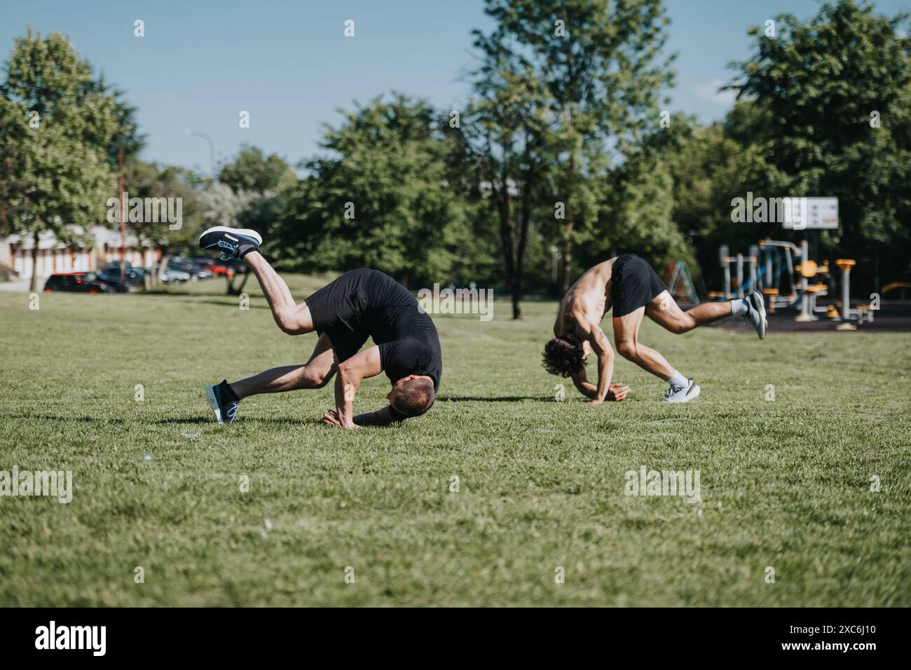 Conditioning exercises for athletes hi-res stock photography and images ...