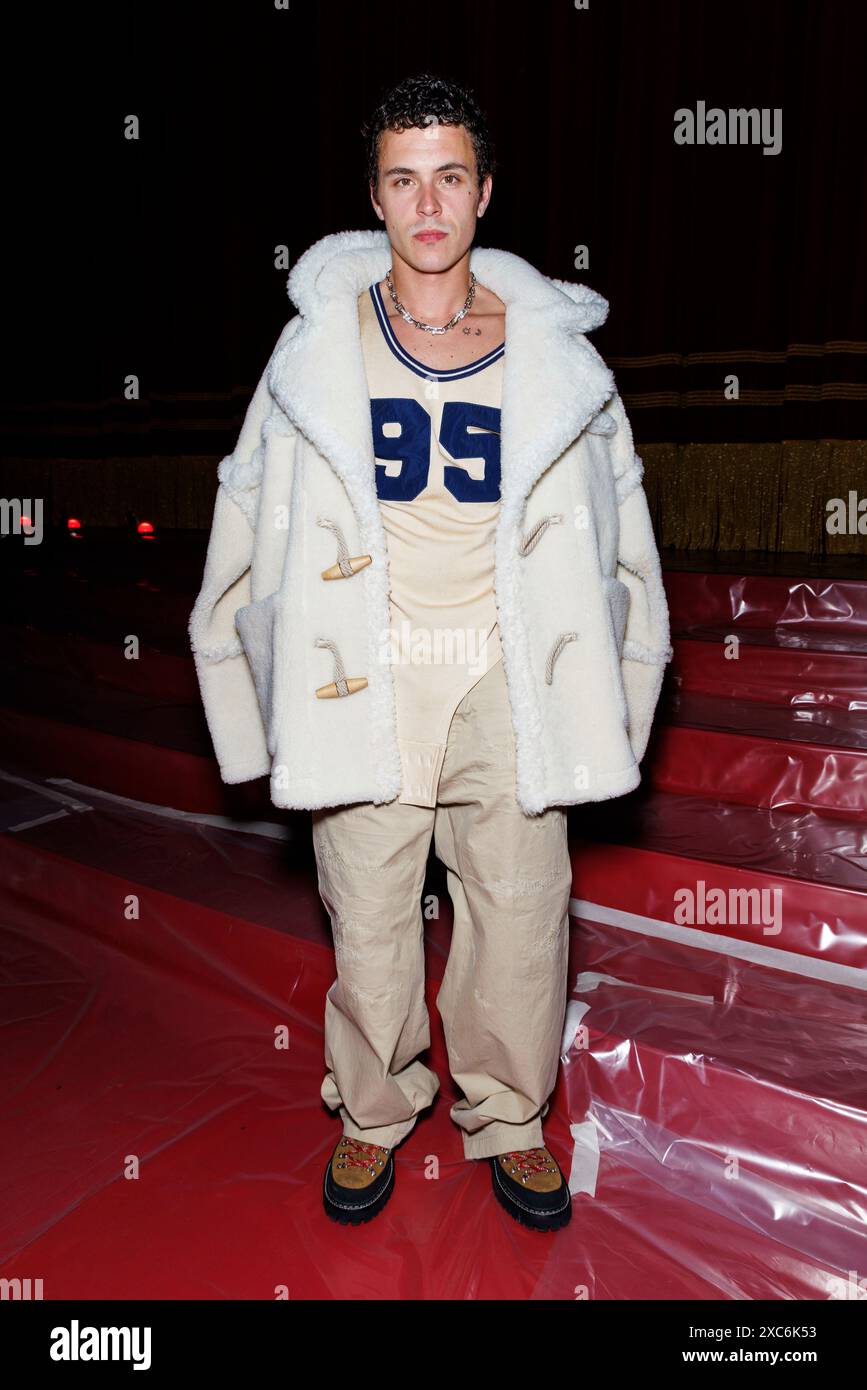 Milan, Italien. 15th June, 2024. Aron Piper attends DSQUARED2 Spring ...