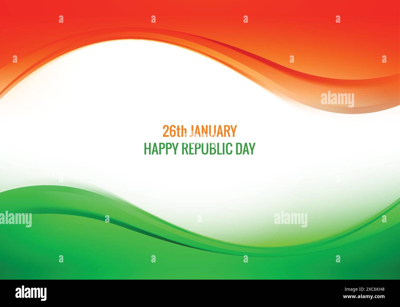 Indian flag wave vector vectors Stock Vector Images - Alamy