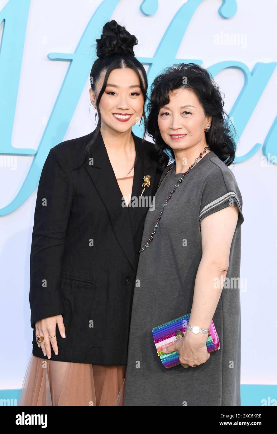 LOS ANGELES, CALIFORNIA - JUNE 13: (L-R) Sherry Cola and mother attend ...