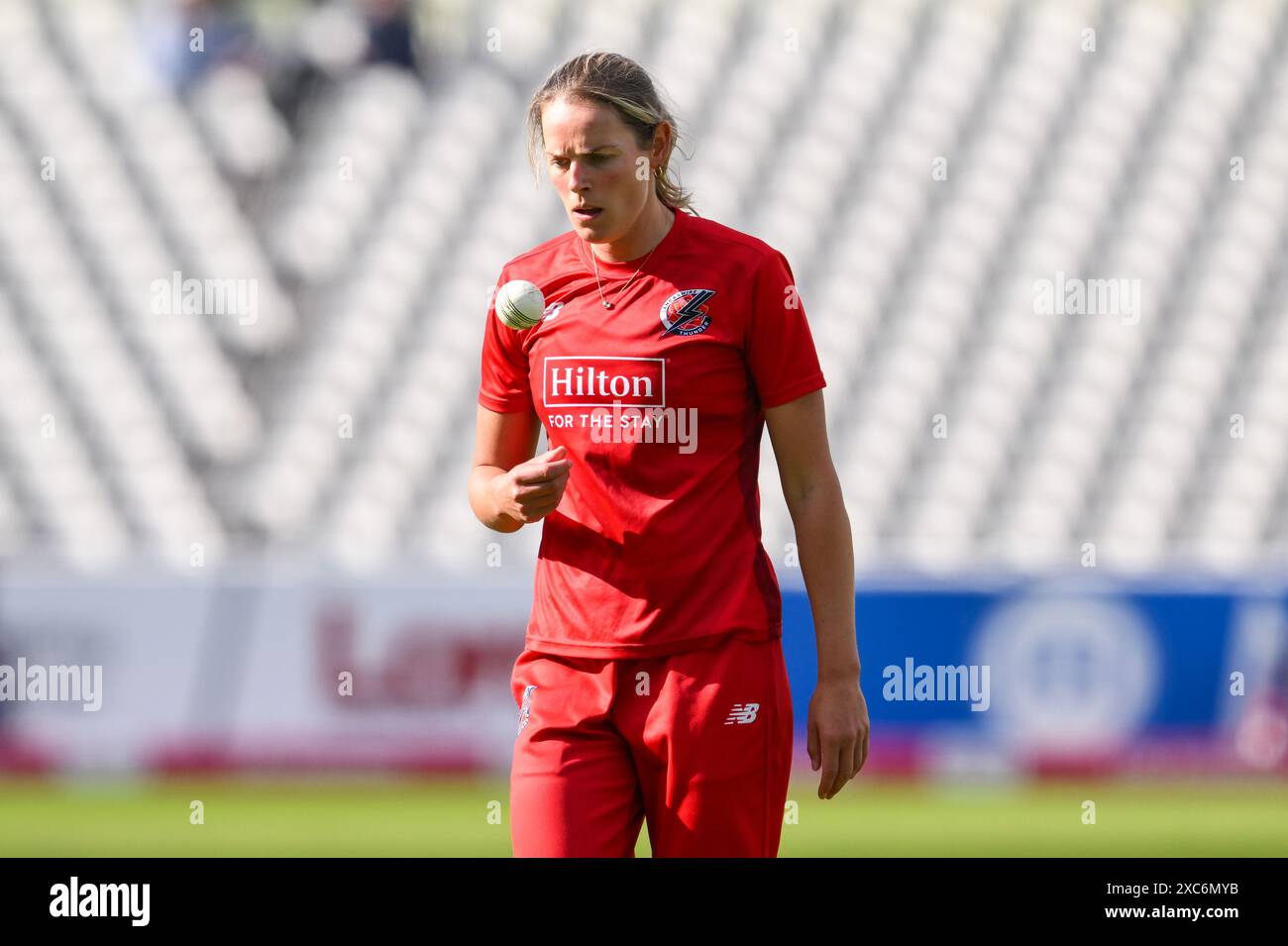 Phoebe Graham of Lancashire Thunder during the Charlotte Edwards Cup ...