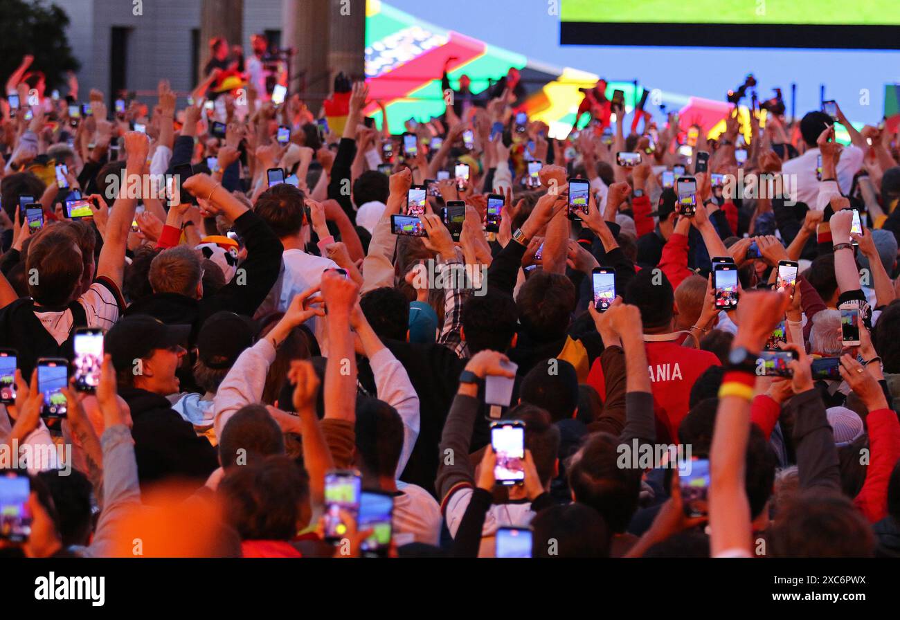 Uefa euro 2024 fan zone hi-res stock photography and images - Alamy