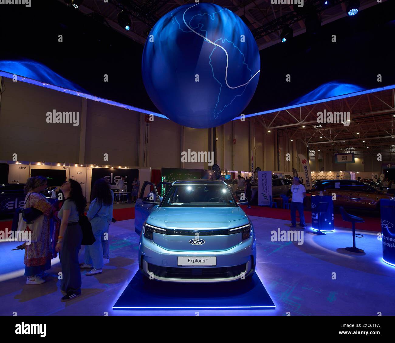 Bucharest, Romania. 14th June, 2024: New All‑Electric Ford Explorer SUV ...