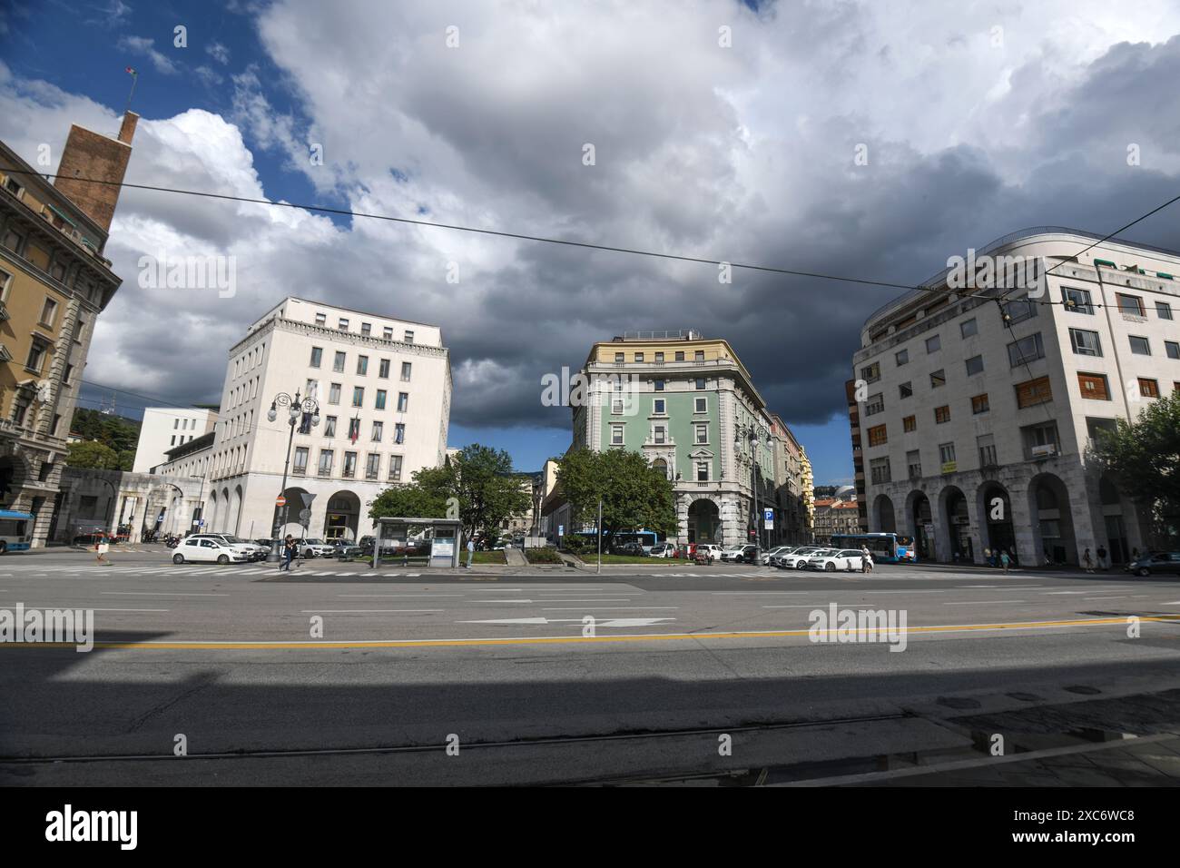 Piazza oberdan trieste hi-res stock photography and images - Alamy
