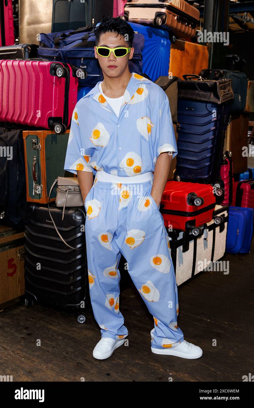 Milan, Italien. 15th June, 2024. Cheng Chang Fan attends MOSCHINO ...