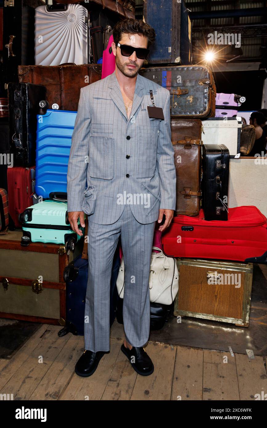 Milan, Italien. 15th June, 2024. Francisco Lachowski attends MOSCHINO ...