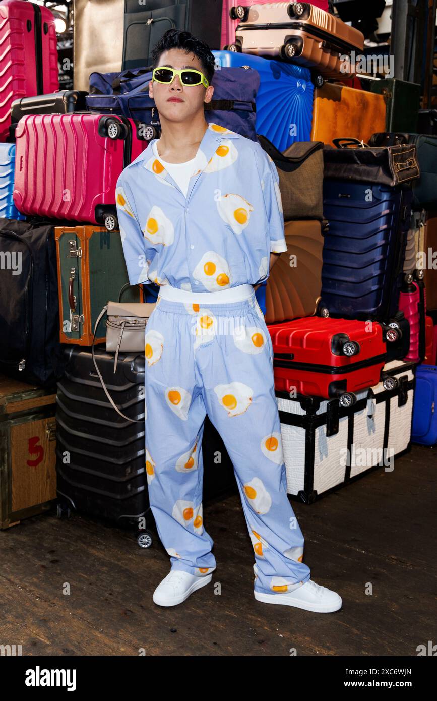 Milan, Italien. 15th June, 2024. Cheng Chang Fan attends MOSCHINO ...