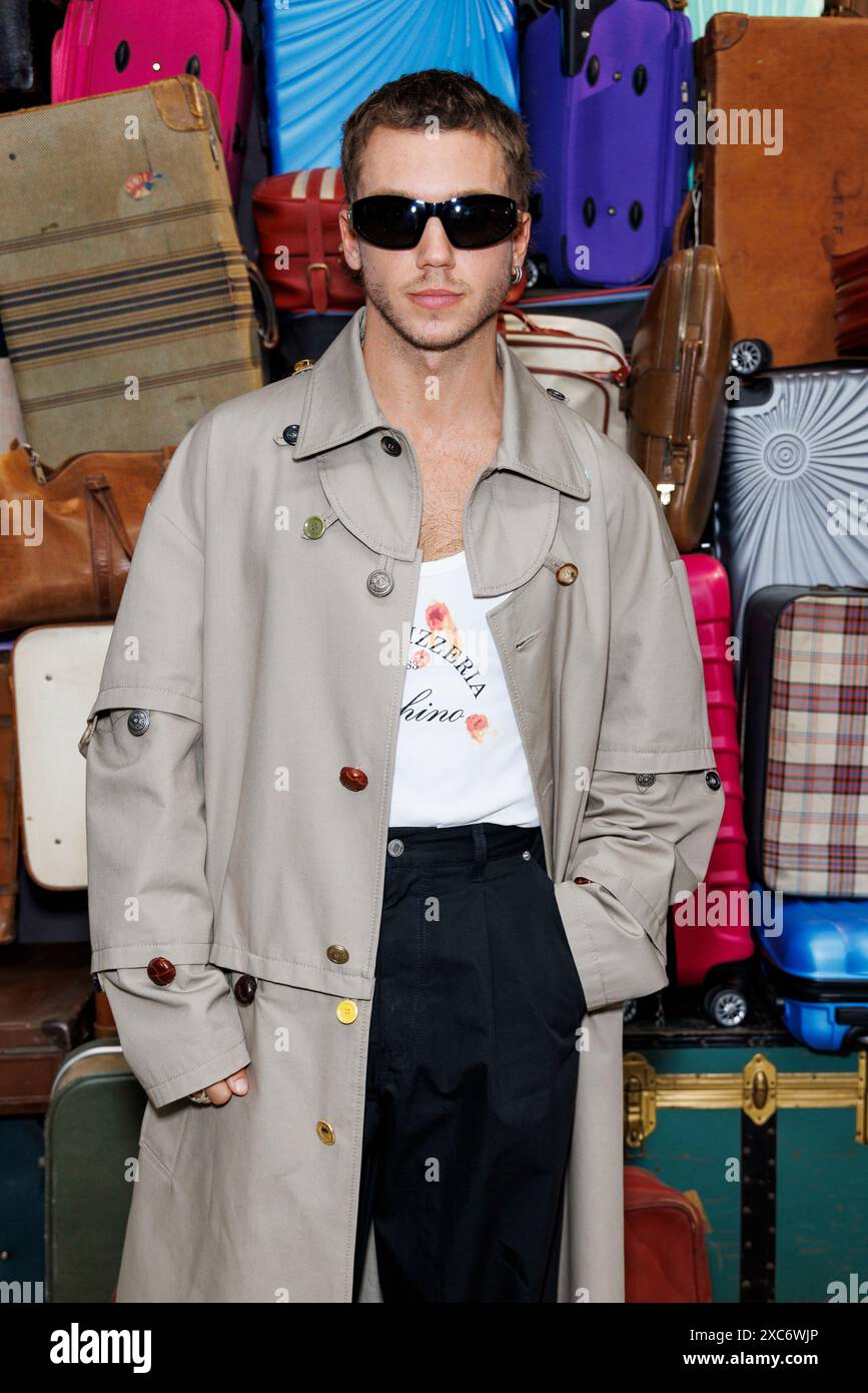 Milan, Italien. 15th June, 2024. Franco Masini attends MOSCHINO Spring ...