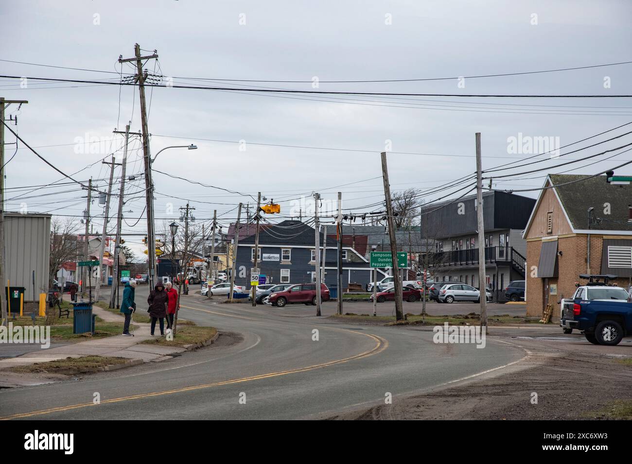 Downtown St. Peter’s, Nova Scotia, Canada Stock Photo - Alamy