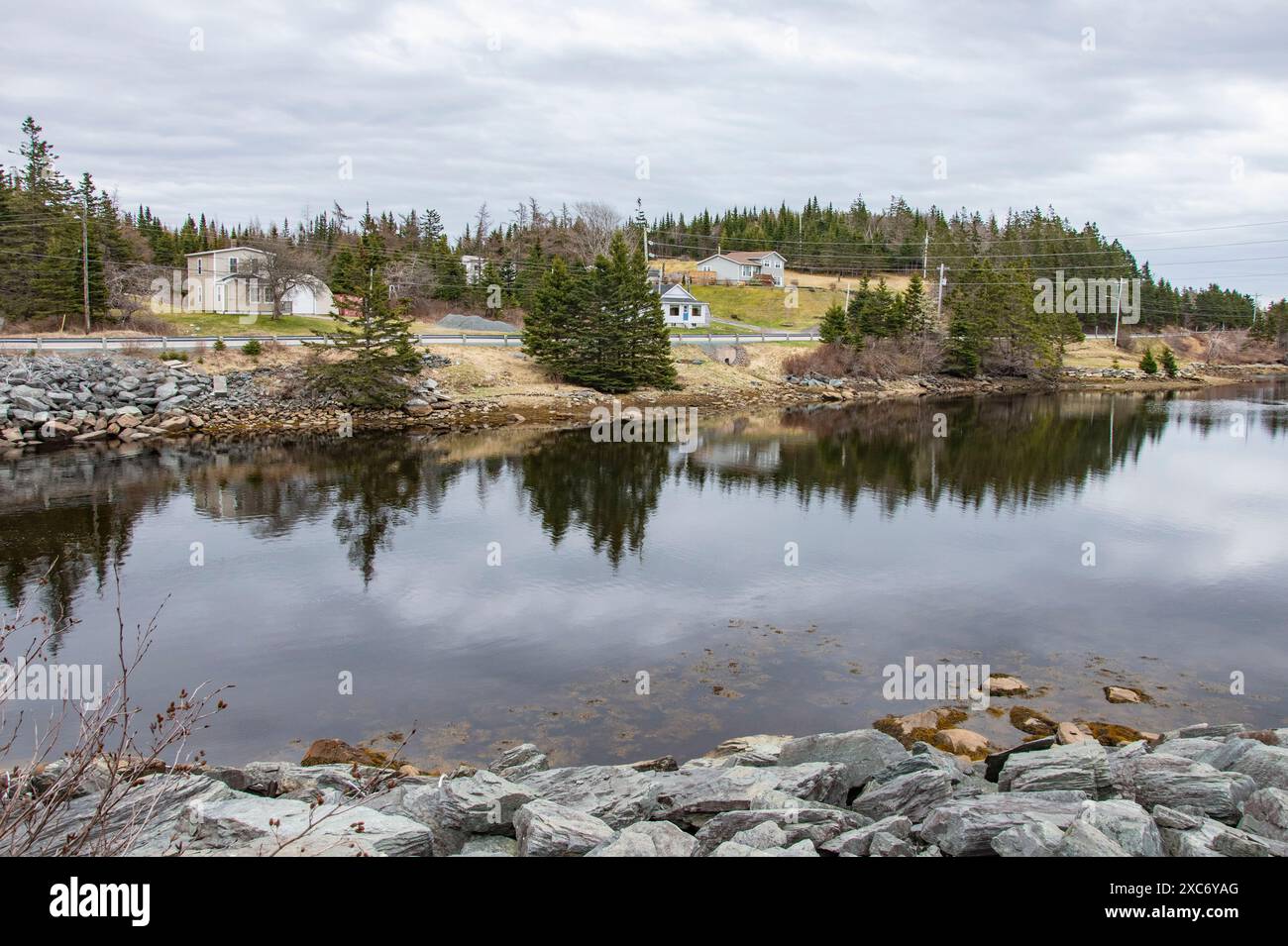 Spanish Ship Bay in Liscomb, Nova Scotia, Canada Stock Photo - Alamy